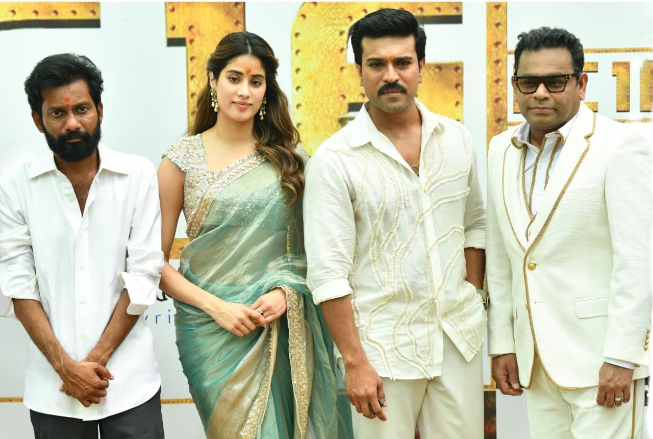 RC 16: Ram Charan, Jhanvi Kapoor, AR Rahman film goes on floors "Telugu Movies, Music, Reviews ...